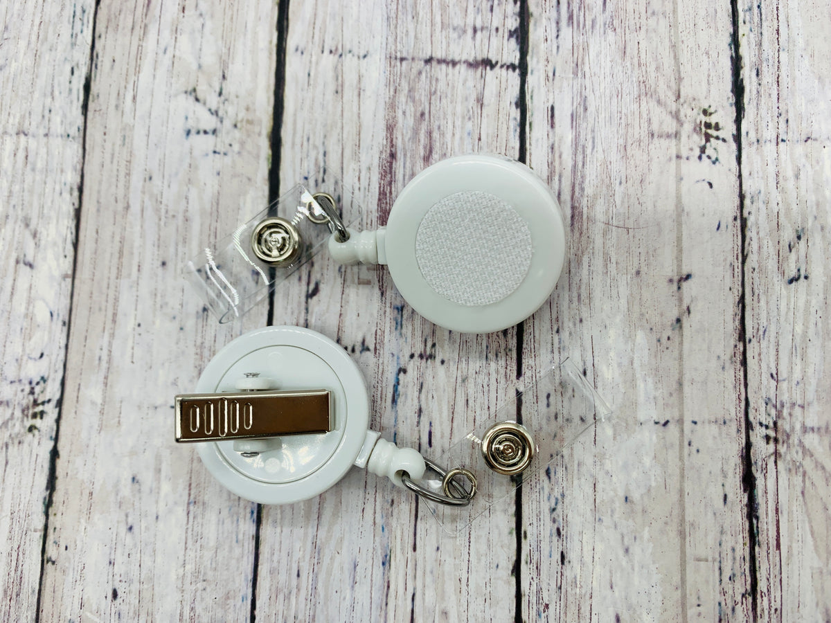 Alligator Clip Velcro Badge Reel – All Stitched Up by Jill